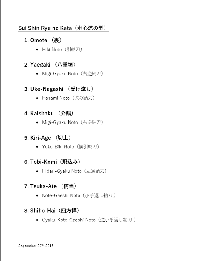 Batto Kata Structure