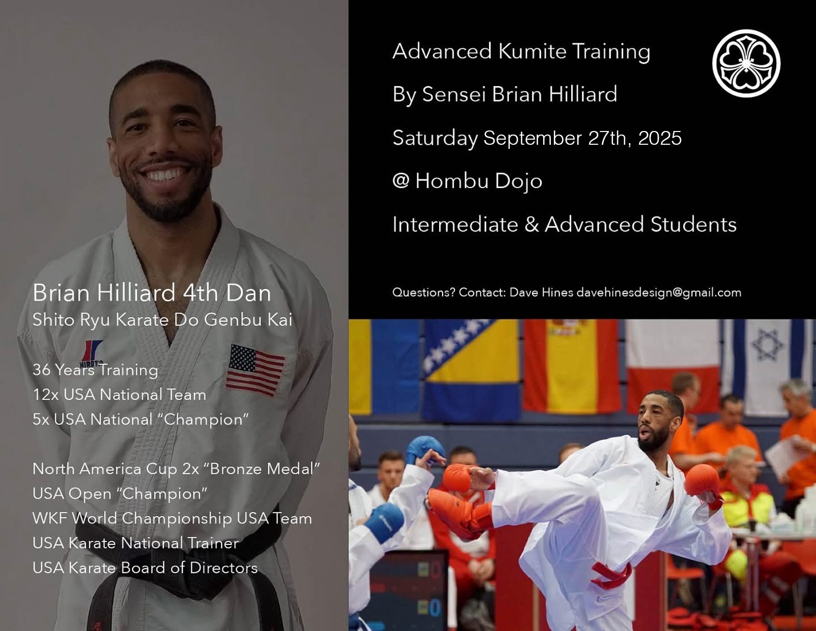 Advanced Kumite Training, September 27th, 2025